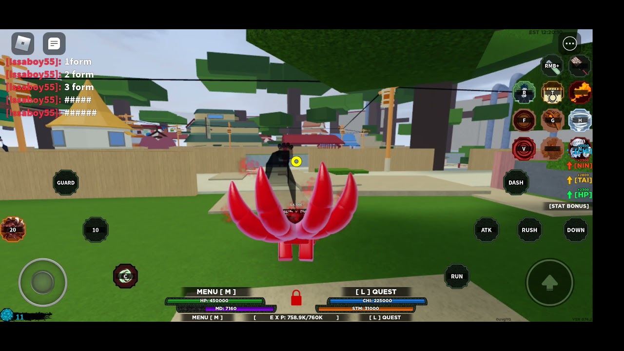 Showing all nine tails forms up to 6 tailes - YouTube