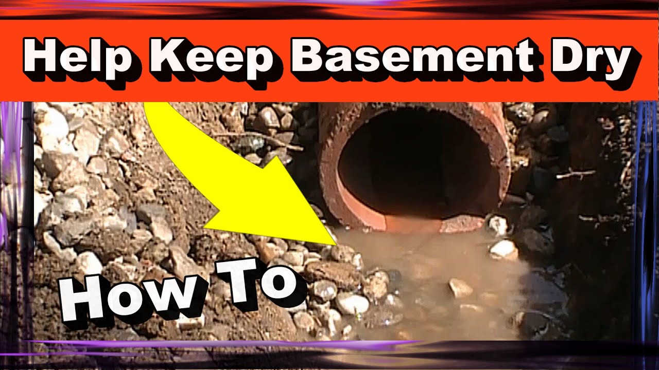 Understanding The Footer Tile System on Exterior Basement Wall - YouTube