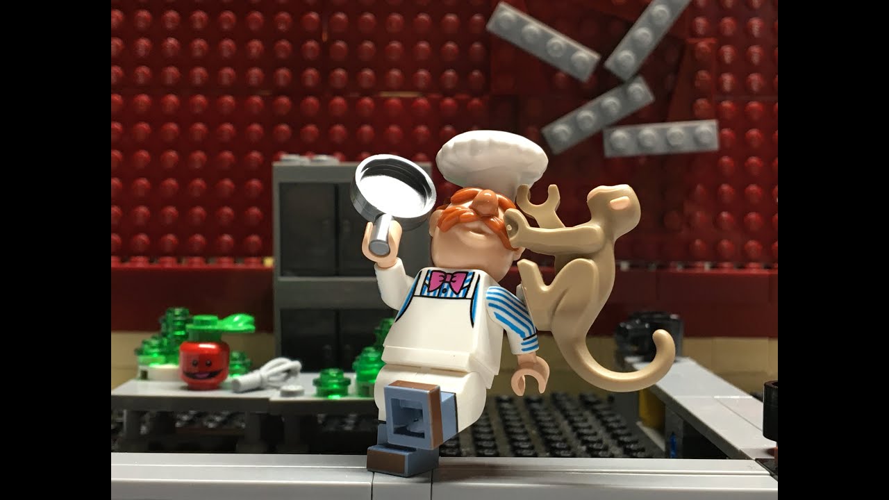 The Swedish Chef "Cooking" Show - Lego Stop Motion #lego #stopmotion # ...