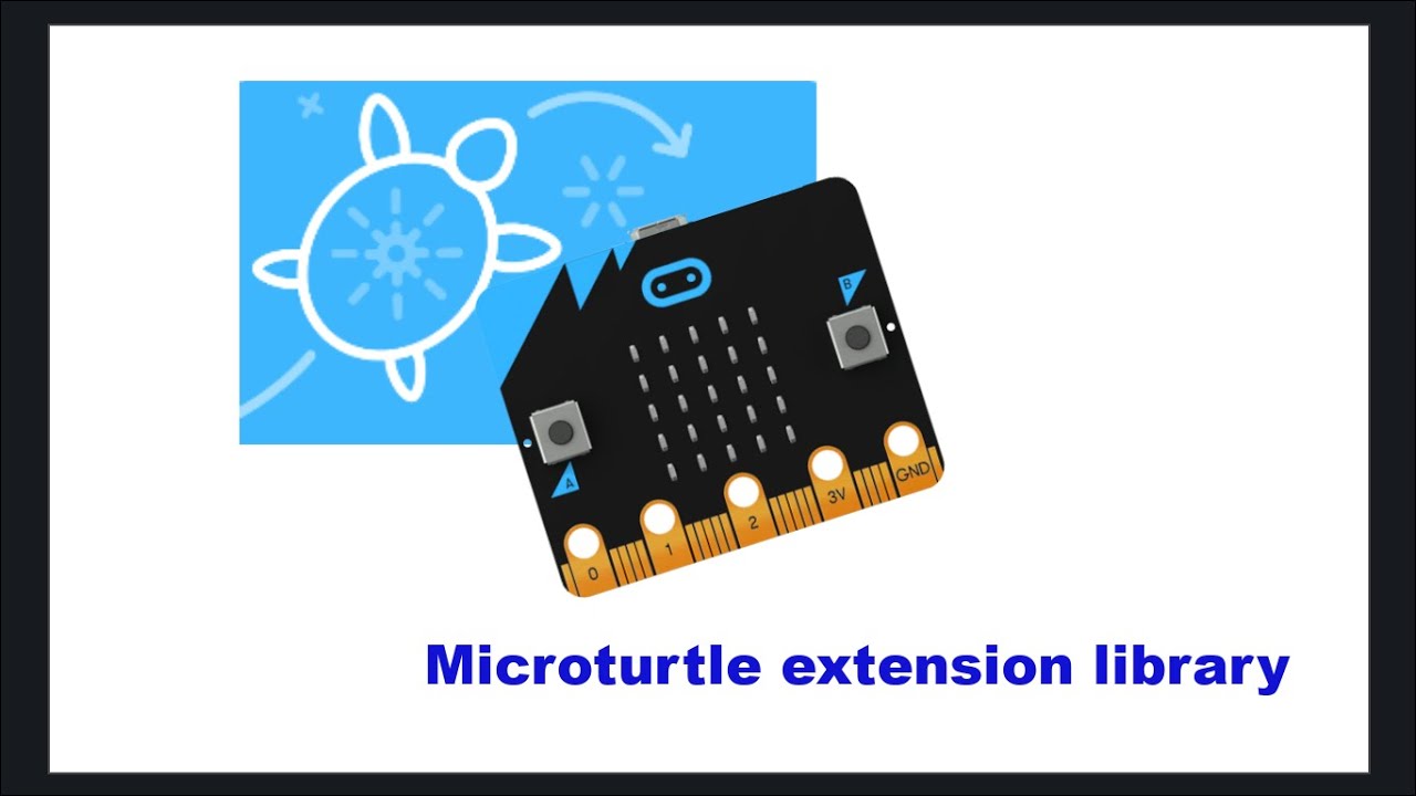 Draw a triangle, a rectangle and a square with the Microbit turtle ...