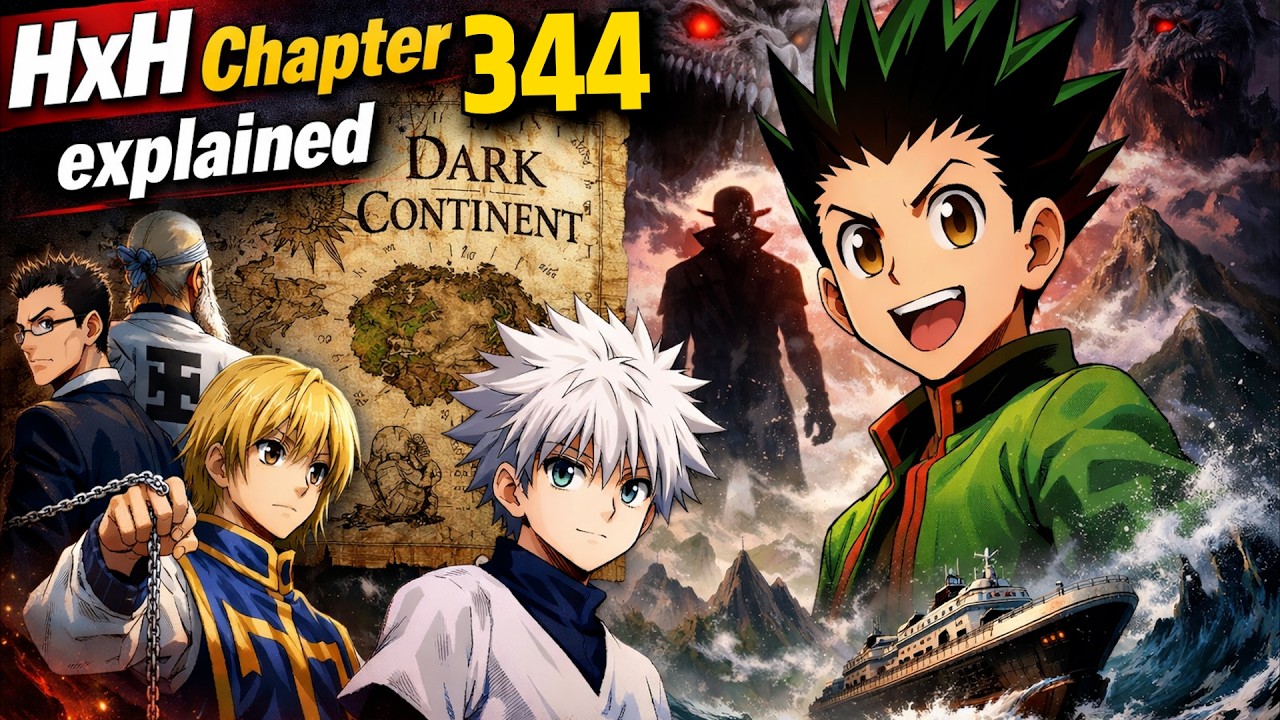 Hunter x Hunter Chapter 344 – Dark Continent Begins #hxh #darkcontinent ...