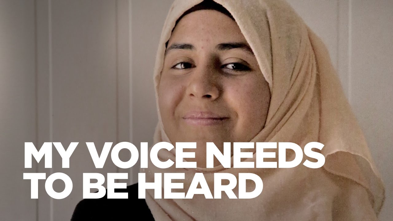 Syrian refugee girl whose voice needs to be heard - YouTube
