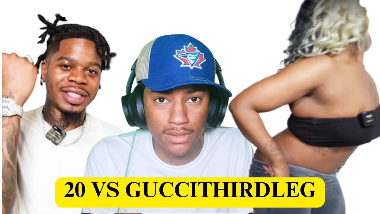 20 WOMEN VS 1 P*RNSTAR: GUCCITHIRDLEG REACTION - YouTube