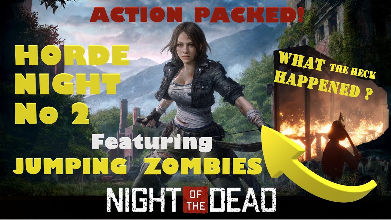 Jumping Zombies,Traps & AI Pathfinding ! Night of the Dead | Day 2 ...