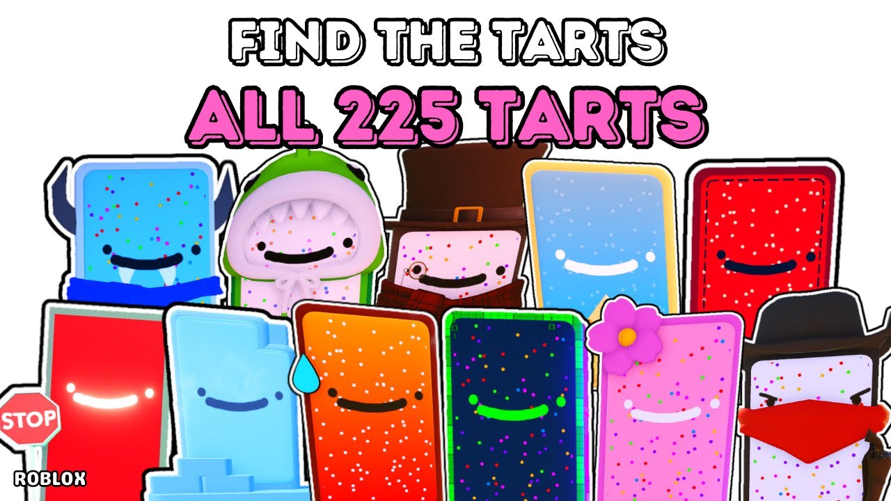 How To Find All 225 Tarts in Find The Tarts (225) | Roblox - YouTube