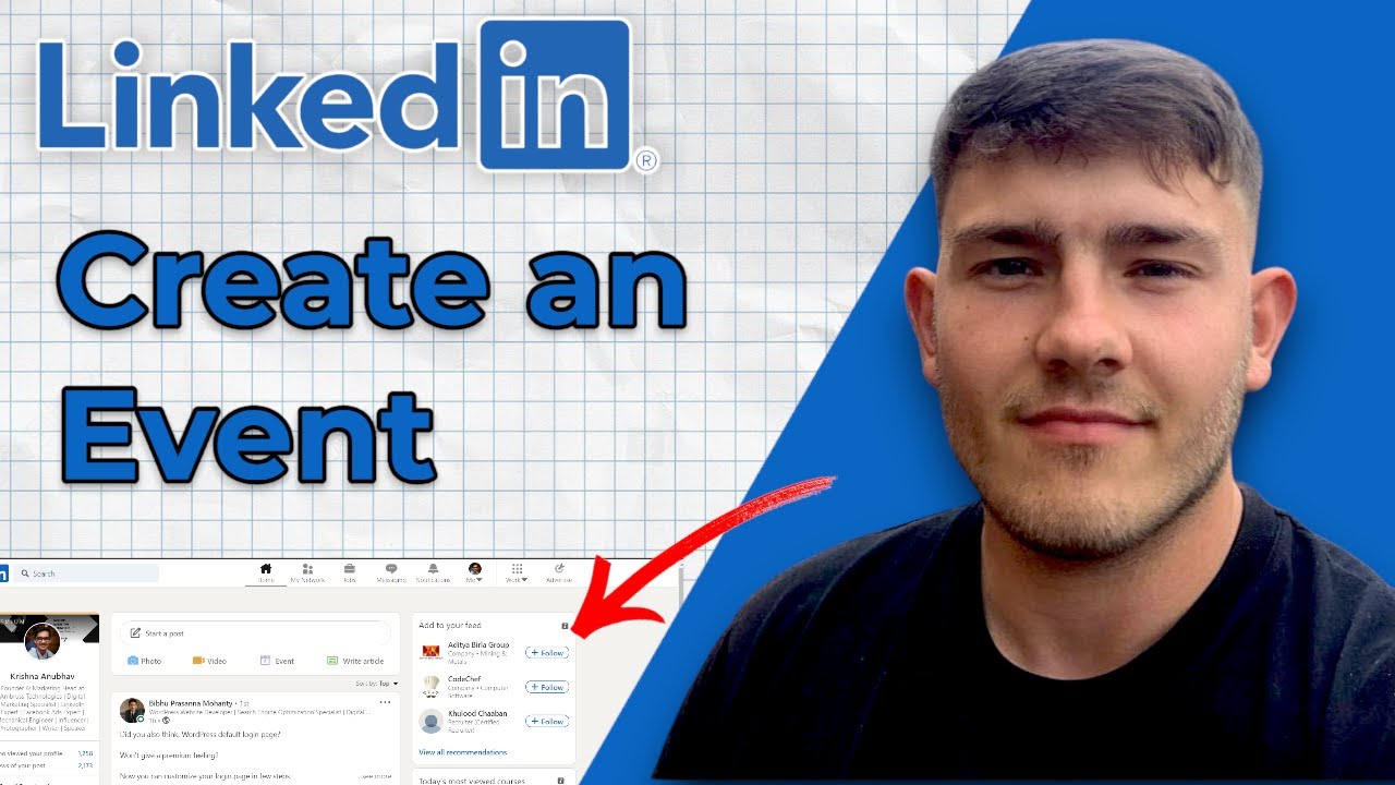 How to Create an Event on LinkedIn (2025 Guide) - YouTube
