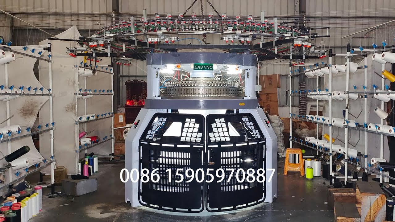 factory real shot double jersey interlock circular knitting machine# ...