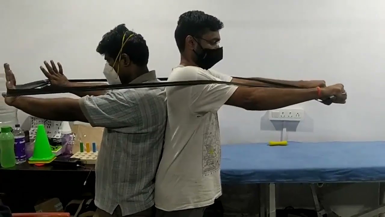 post rotator cuff repair exercise - YouTube