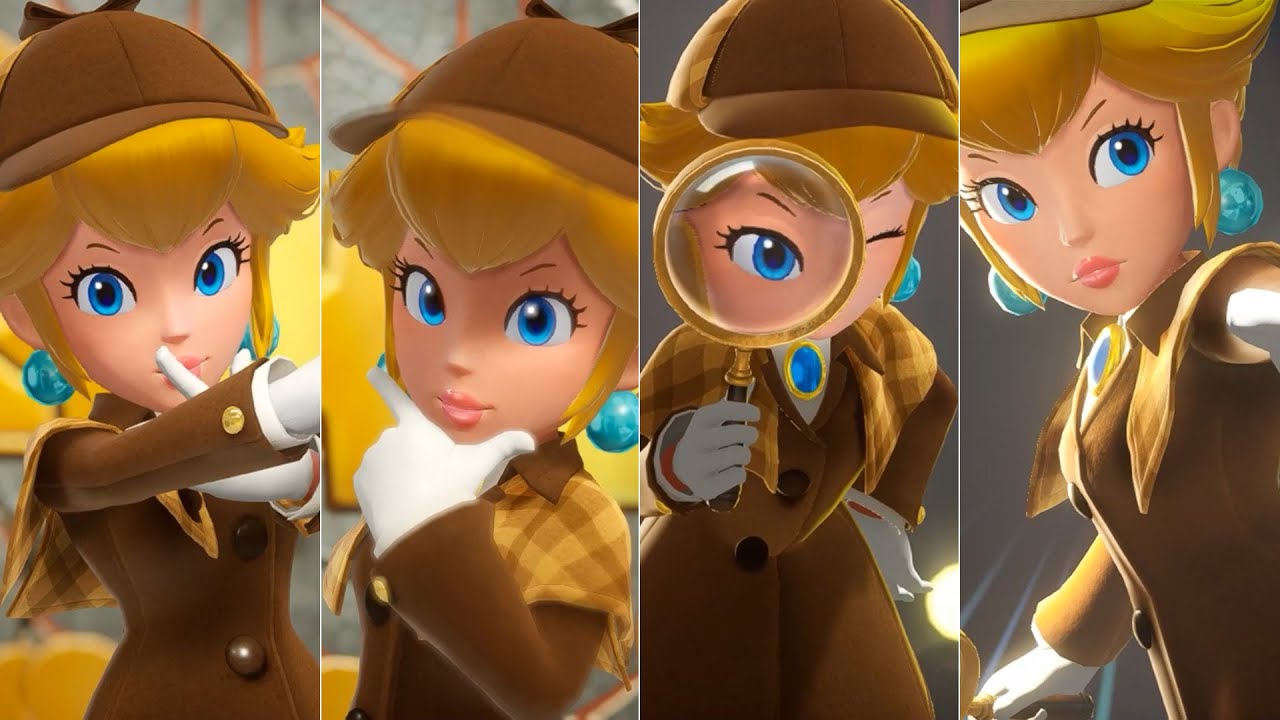 Princess Peach Showtime Gameplay All Detective Peach Mission - YouTube