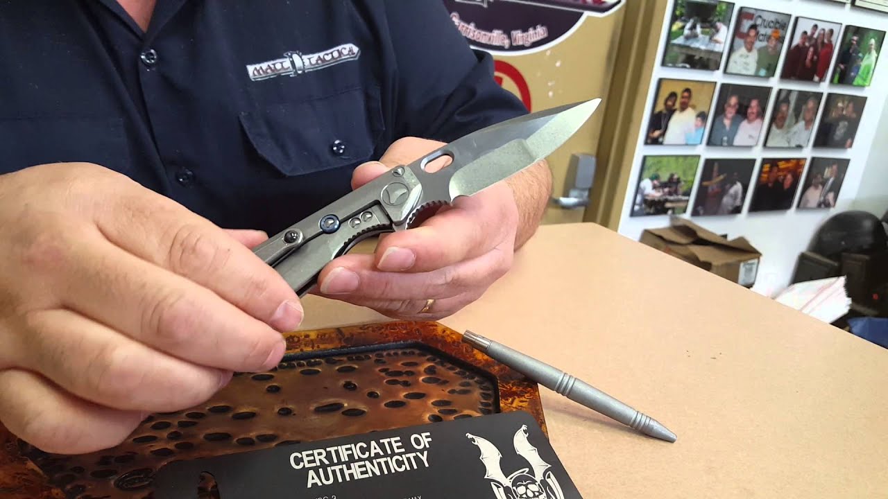 Tony Marfione Custom MSG III at Matt D Tactical - YouTube