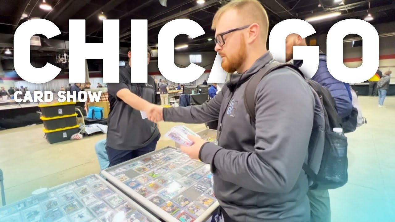Spending $20,000+ At The Chicago Sports Spectacular! Card Show Vlog ...