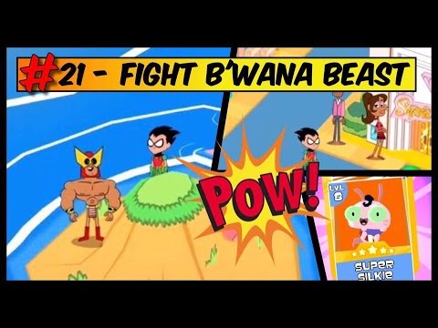 Teeny Titans - A Teen Titans Go!-How to fight B'WANA BEAST | Get SUPER ...