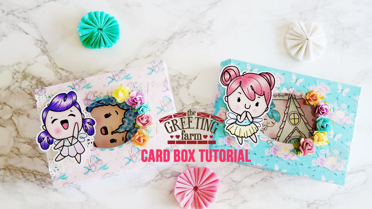The Greeting Farm - Card Box Tutorial - YouTube