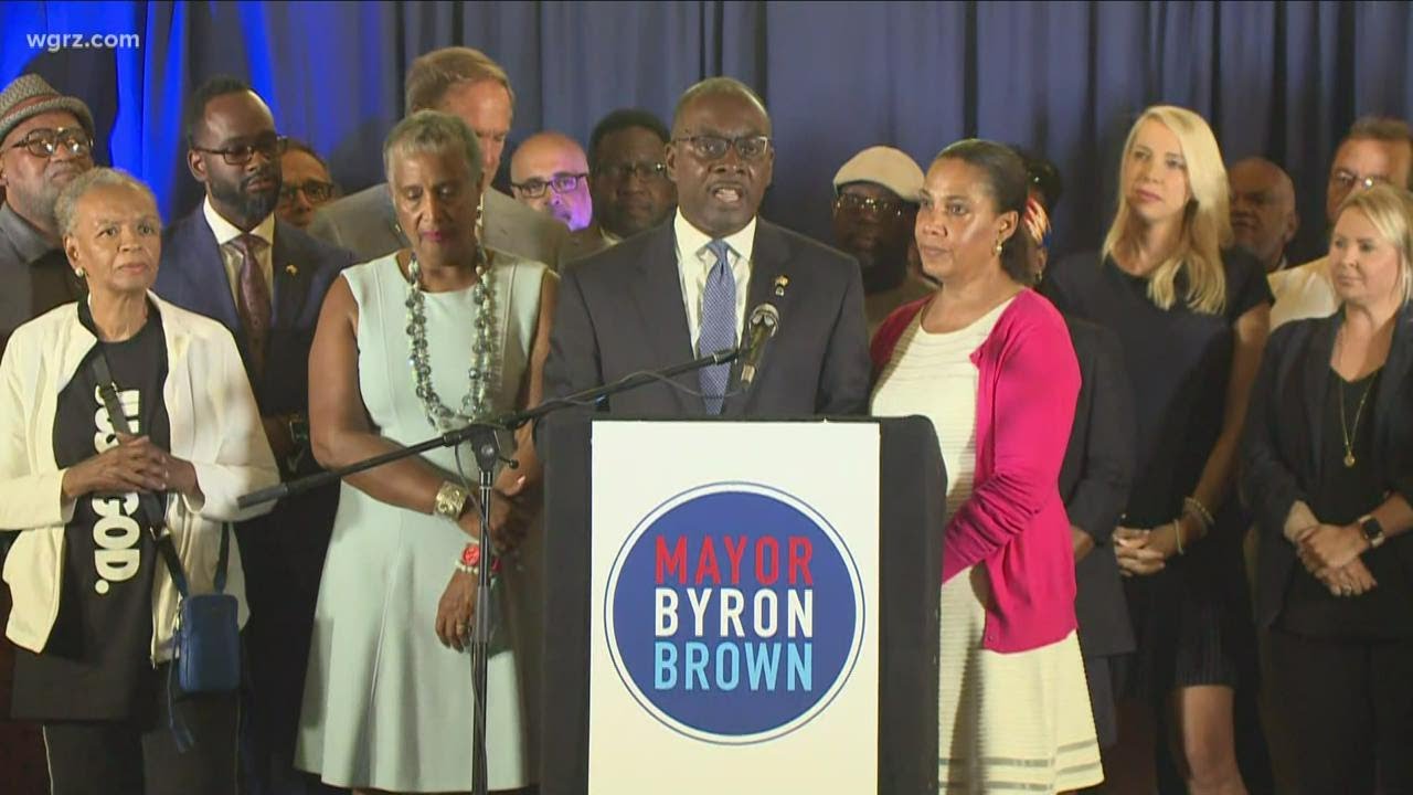 Mayor Brown announces Write-In campaign - YouTube