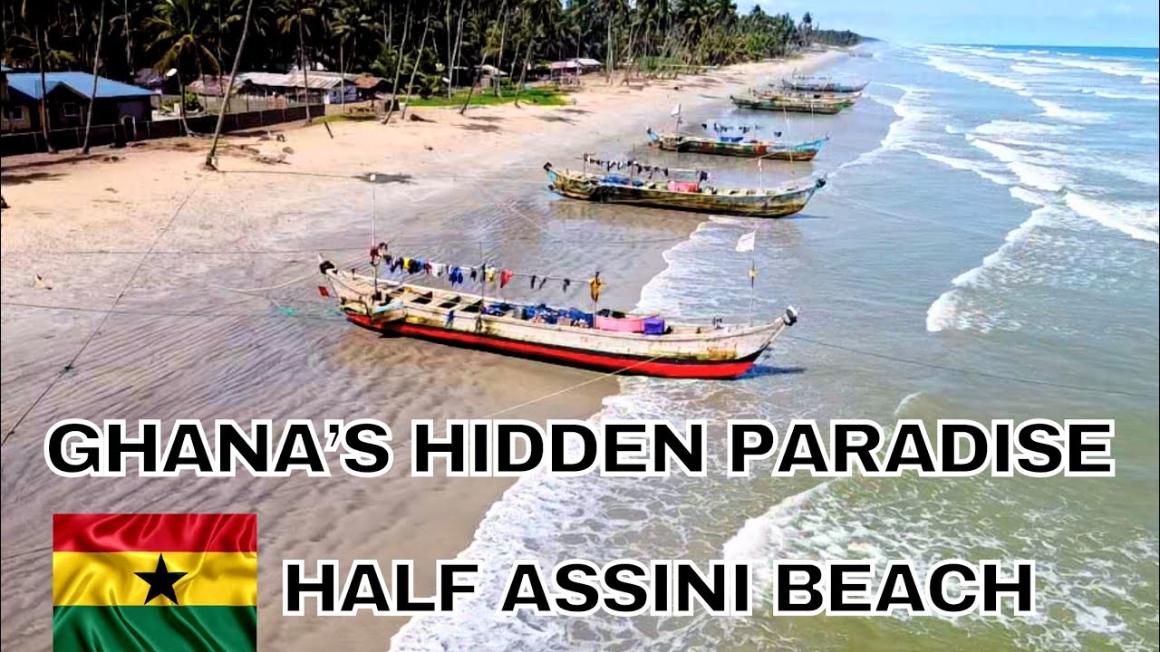 Ghana’s 🇬🇭 Hidden Paradise -Half Assini Beach #ghana #accra # ...