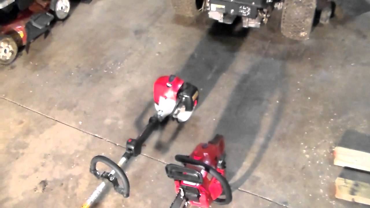 Redmax 3800AVS and BCZ230TS - YouTube