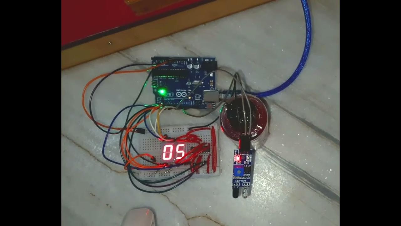 Object_counter (IR sensor) - YouTube