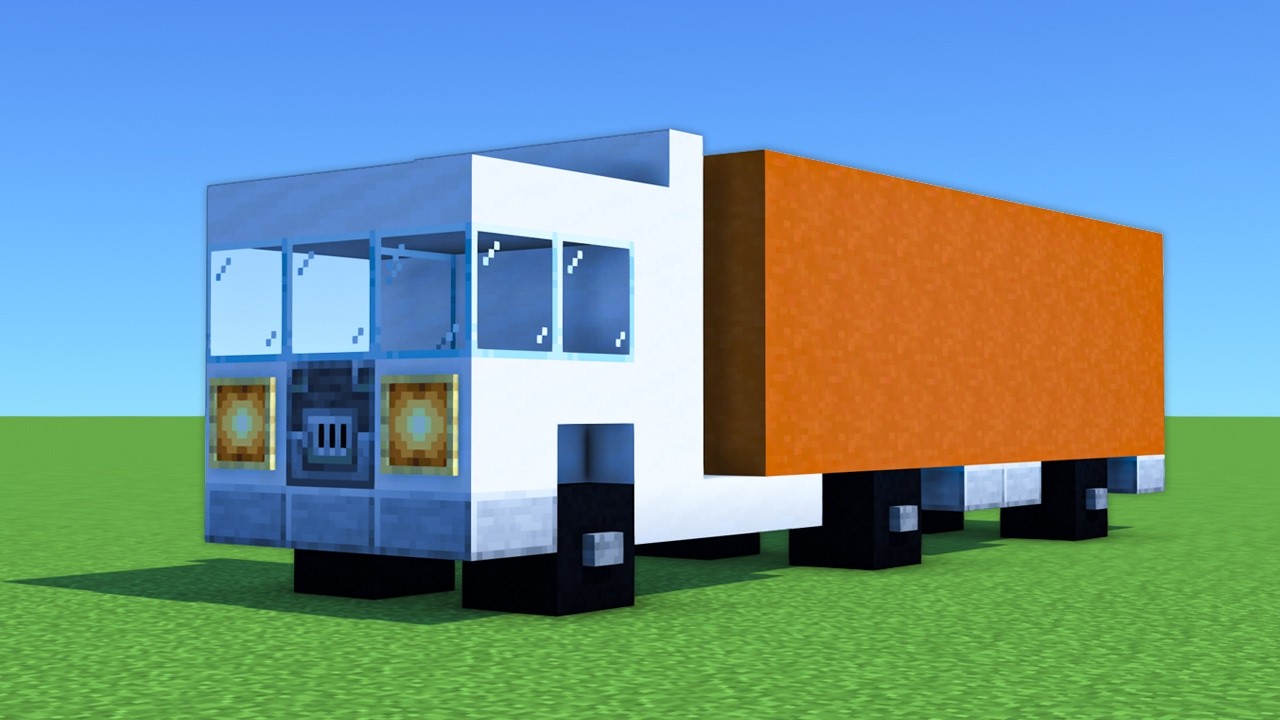 Minecraft Tutorial: How To Make A Truck - YouTube
