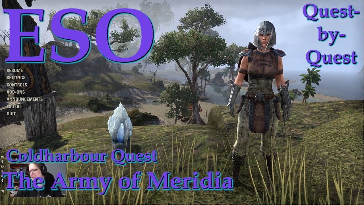 The Elder Scrolls Online –Quest-by-Quest Ep.28—The Army of Meridia ...