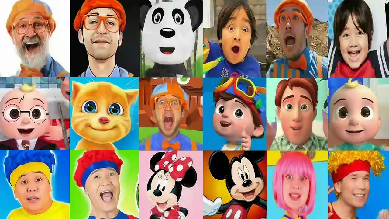 Blippi & Cocomelon & Ryan’s World & D Billions | Kuliki Taka Ti №72 ...