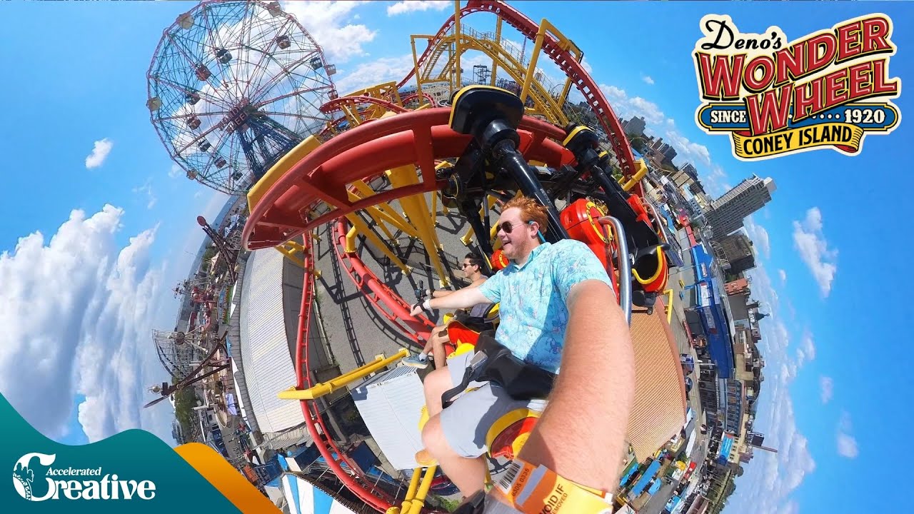 Phoenix ridercam on-ride 5K POV @60fps - Deno's Wonder Wheel, Coney ...