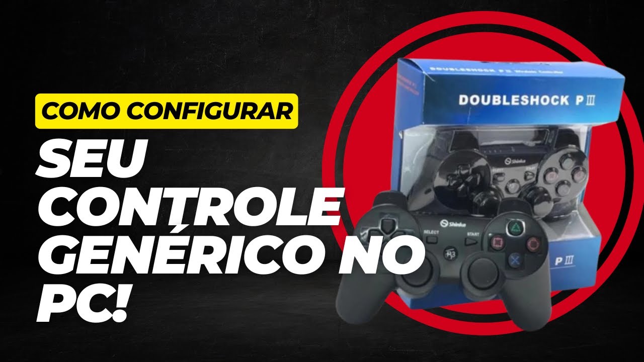 COMO USAR CONTROLE GENÉRICO no PC [2025] - TODOS OS JOGOS ! - YouTube