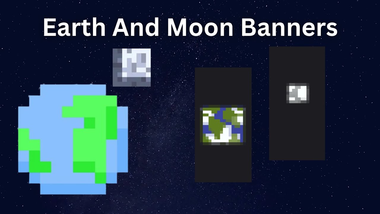 Earth and Moon Banners - YouTube