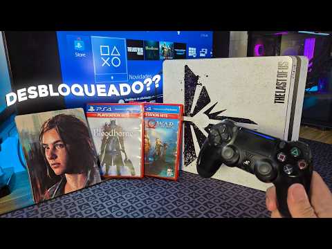 COMPREI o MELHOR PS4 na OLX em 2026! AINDA VALE A PENA?