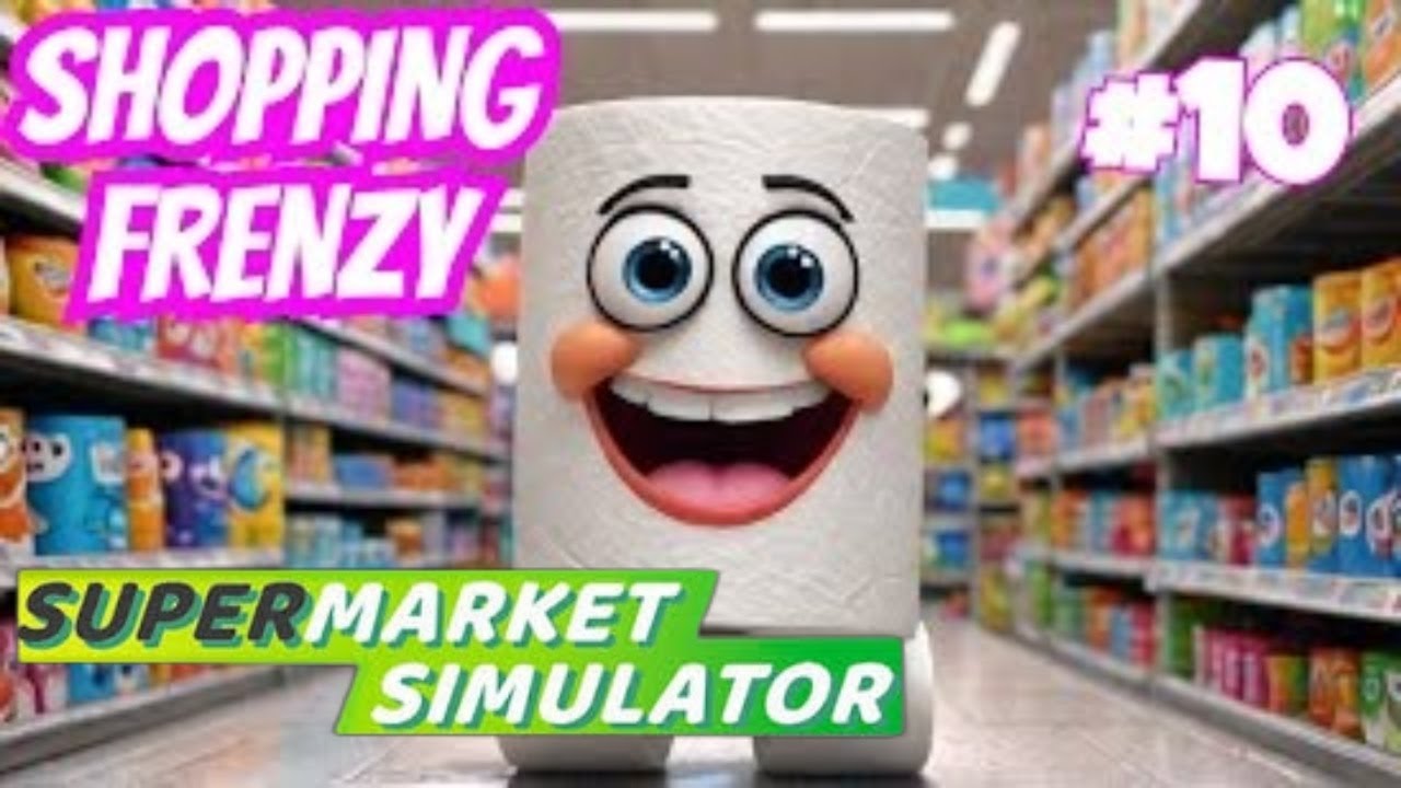 TOILET PAPER PANDEMONIUM! Supermarket Simulator EP10 - YouTube