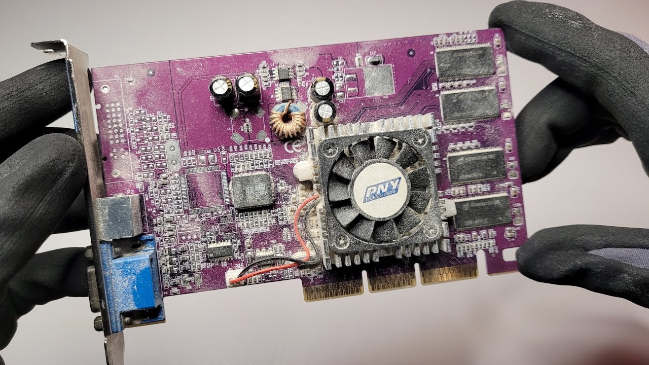 Nvidia GeForce4 MX420 | Cleaning & Restoration - YouTube