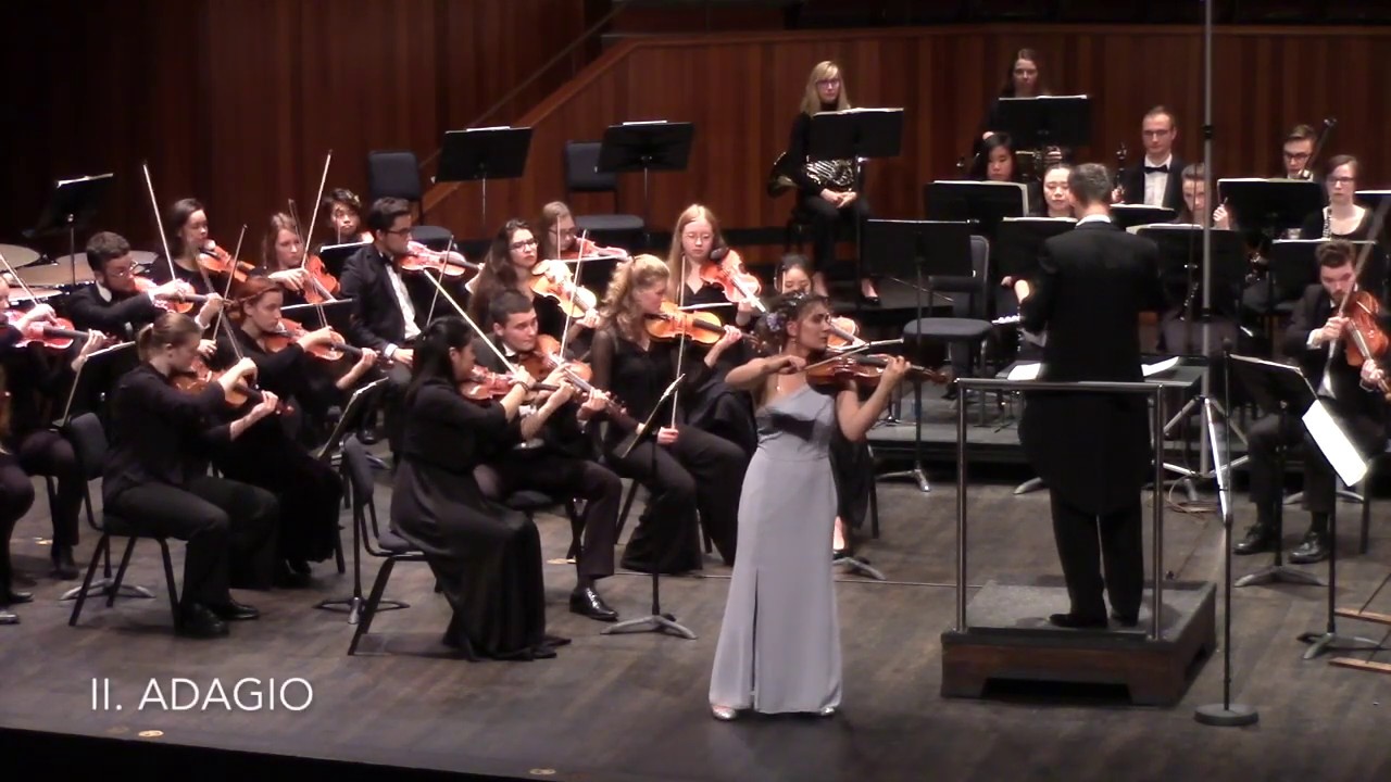 Amy-Lynne Toth Performs Vieuxtemps Violin Concerto No 5 in A minor ...