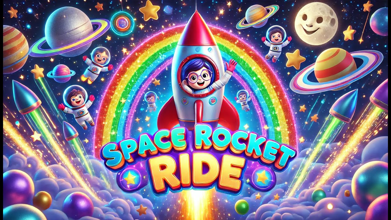 “Space Rocket Ride!” Fun Kids Space Song About Planets, Stars & Blast ...