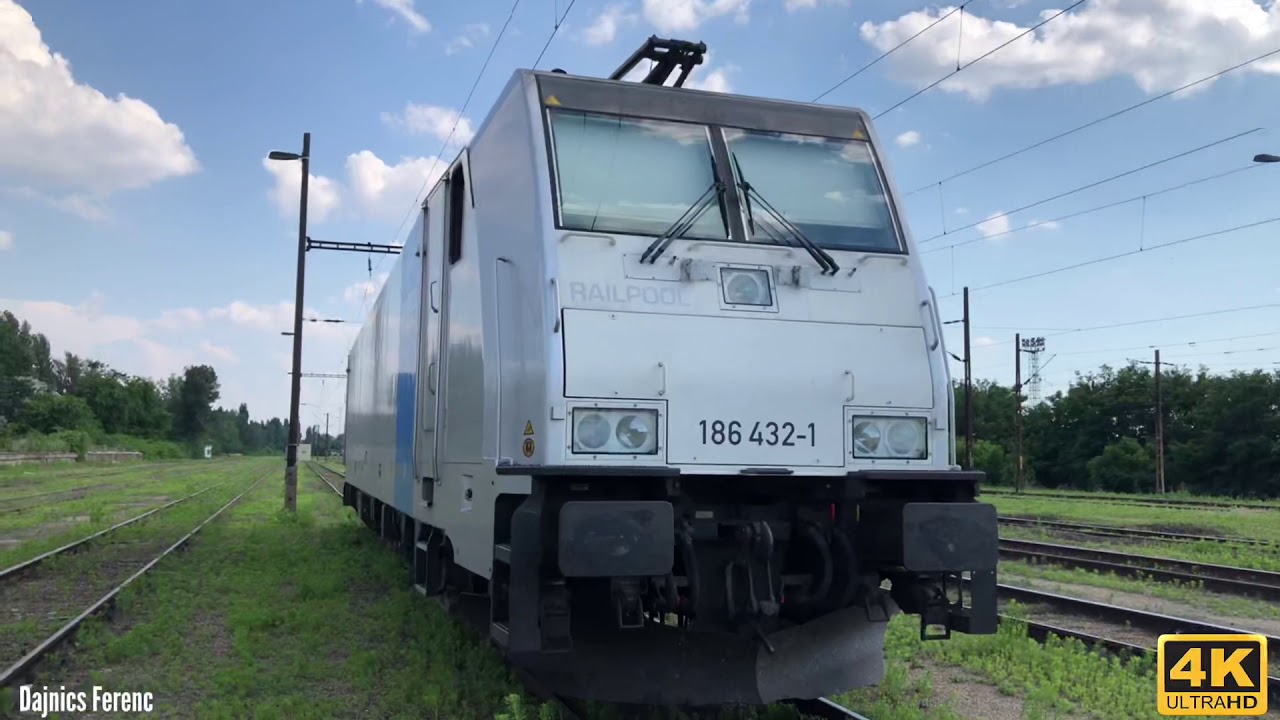 Railpool Bombardier TRAXX mozdony | 4K UHD Video - YouTube