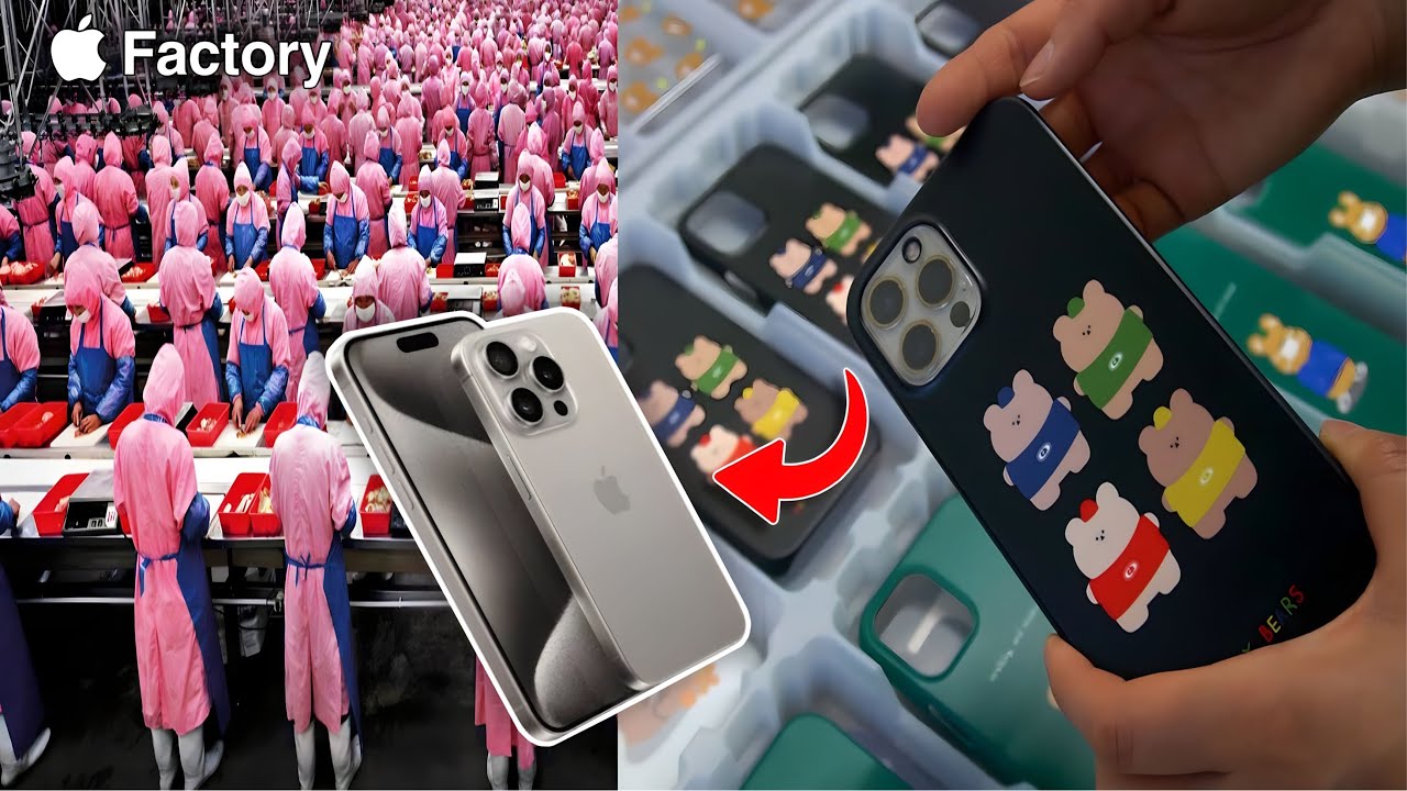देखिए फ़ैक्ट्री मैं कैसे बनता है IPhone15 | How IPhone 15 Are Made In ...