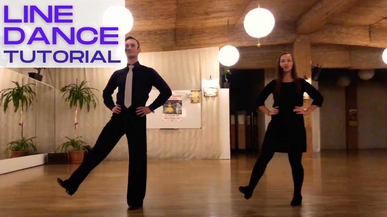 Line Dance TUTORIAL | 1st 2nd 3rd part | Dance Steps explained step by ...