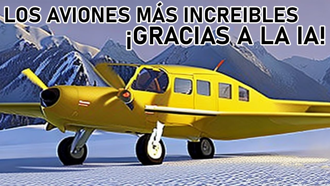 😯 Diseño aeronáutico + IA = ¡Aviones ASOMBROSOS que nunca imaginaste ...
