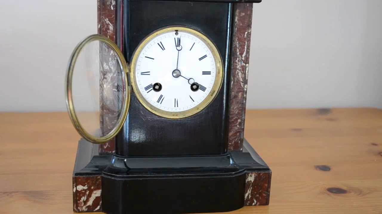 Japy Freres Clock striking - YouTube