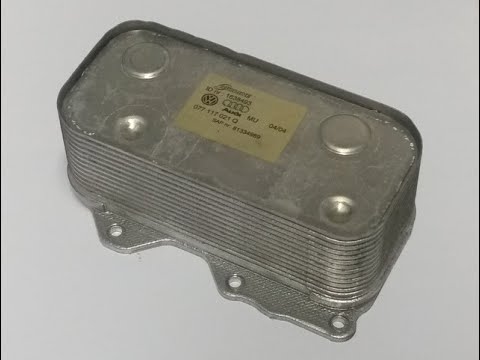 Engine oil cooler: Audi C5 A6 Quattro 4.2 2000-04, Audi 077117021Q ...