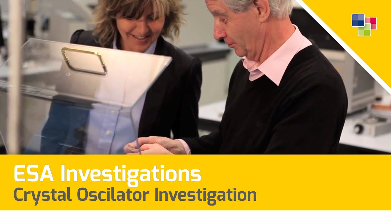 ESA Investigations - Crystal Oscilator Investigation - YouTube