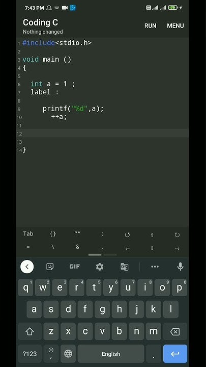 Goto Label Jumping Program In C Programming Language || #programming # ...