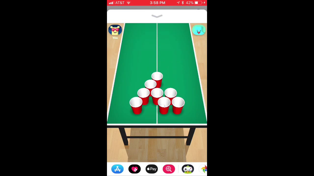 Playing Cup Pong - YouTube