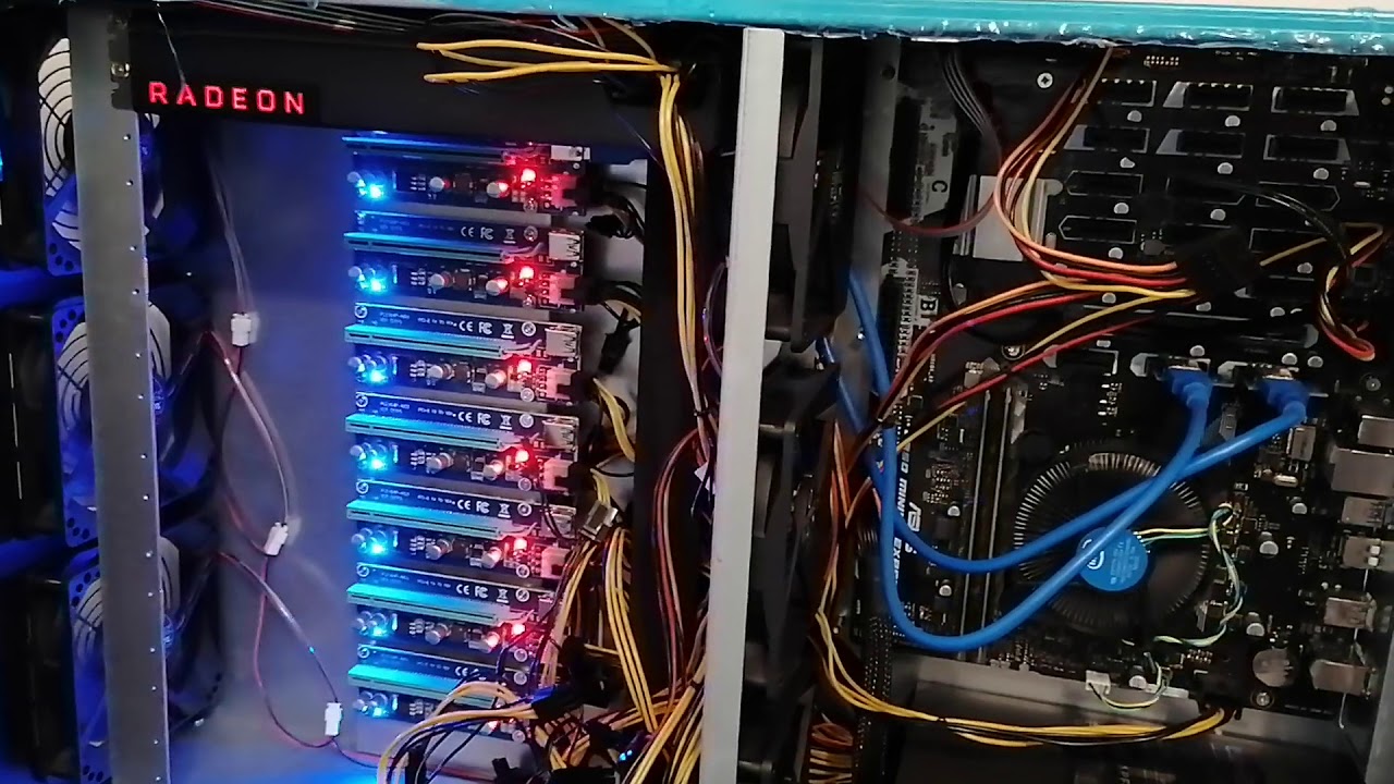 Mein Mining Rig mit einer GPU und ethOS - YouTube