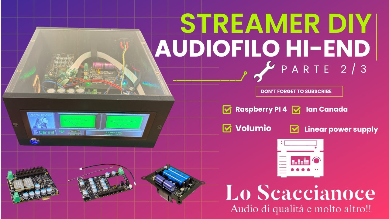 Streamer Hi-Fi DIY: Il Mio Progetto Audiofilo – Parte 2 di 3 - YouTube