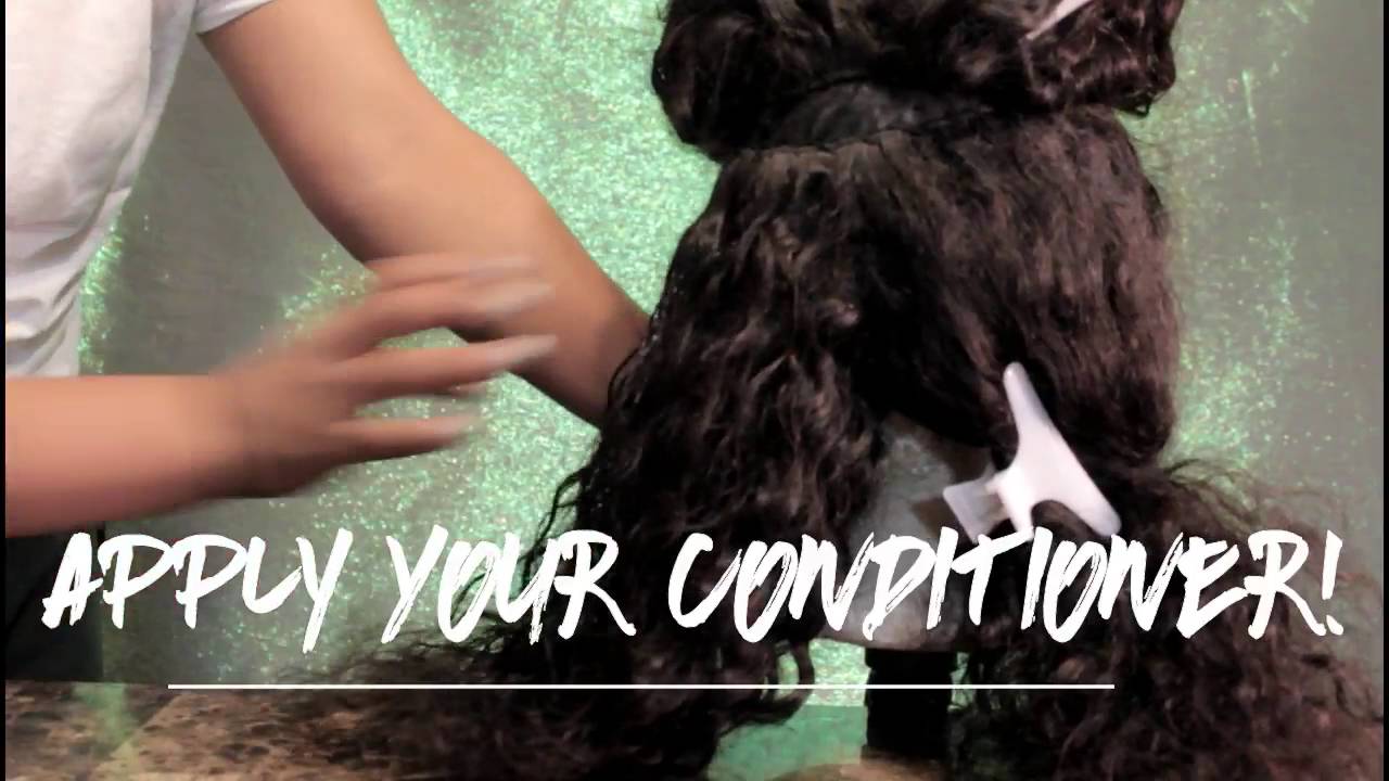 How to Revive Curly Hair Extensions | LenaTaughtYou - YouTube