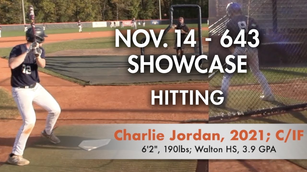 Charlie Jordan 2021: 643 Showcase - Hitting - YouTube
