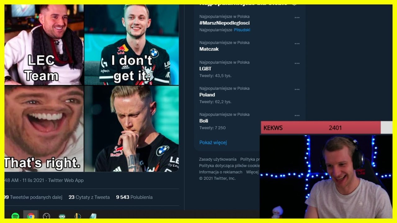 Jankos Reads A Banger Tweet - Best of Twitter Streams 1638 - YouTube