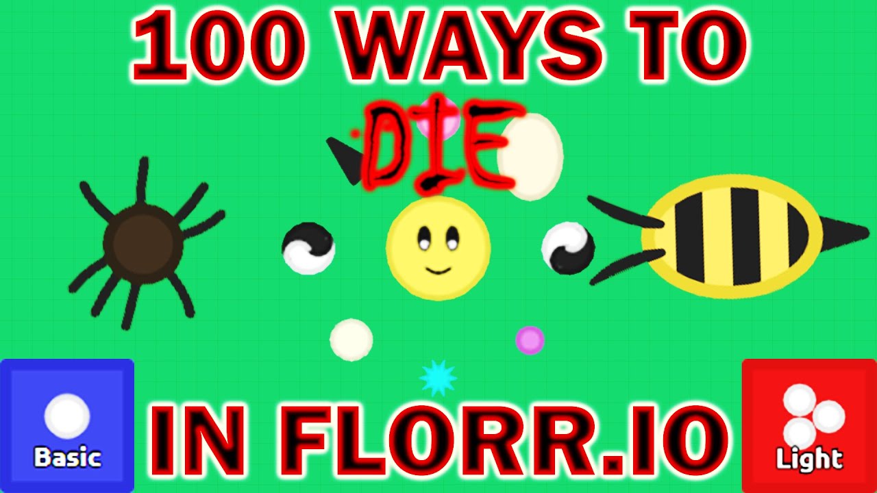 Florr.io - 100 Ways to Die in Florr.io - YouTube