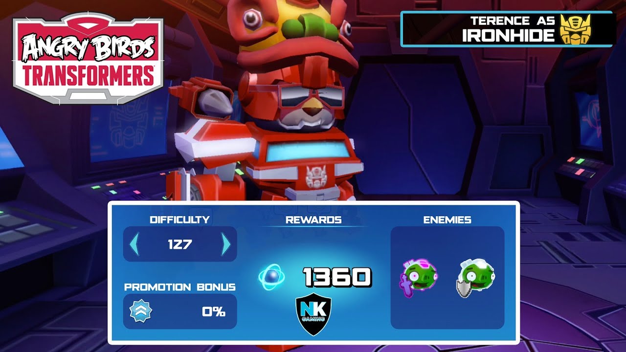 Angry Birds Transformers - Spark Run Series - Level 127 - Featuring ...