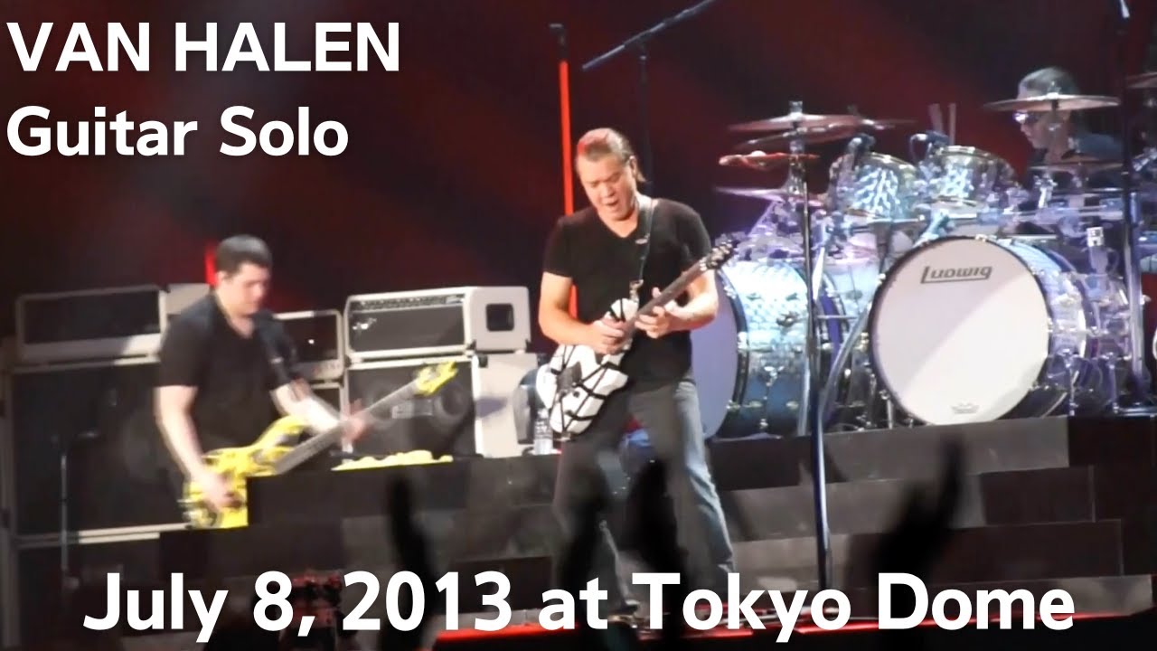【VAN HALEN】Guitar Solo - YouTube