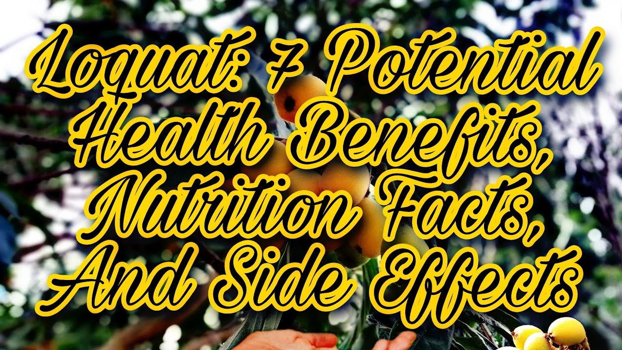 Loquat: Health Benefits, Nutrition Facts, And Side Effects - YouTube